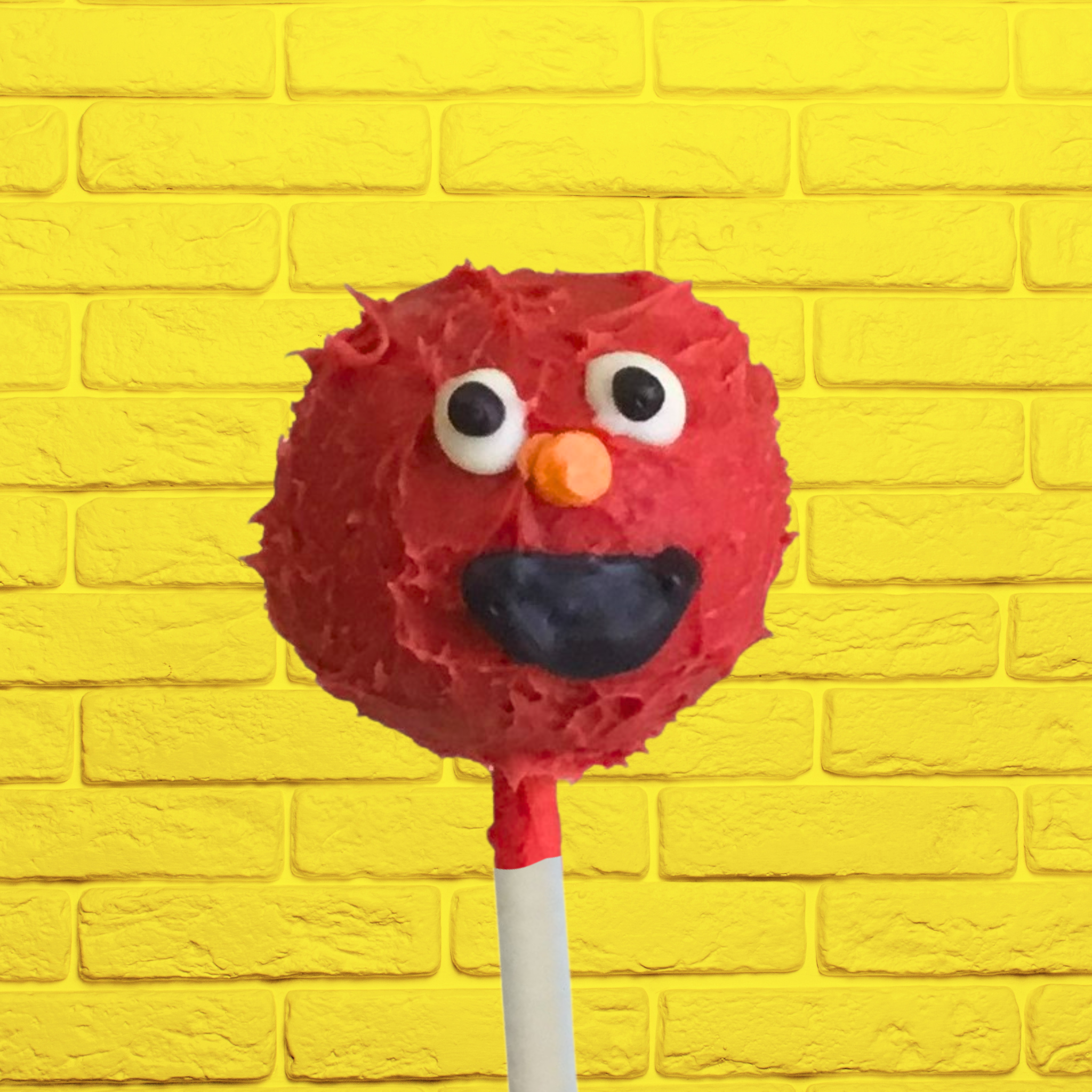 Elmo Chocolate Lollipops Chocolate Elmo Lollipop (Flat) • Dunmore