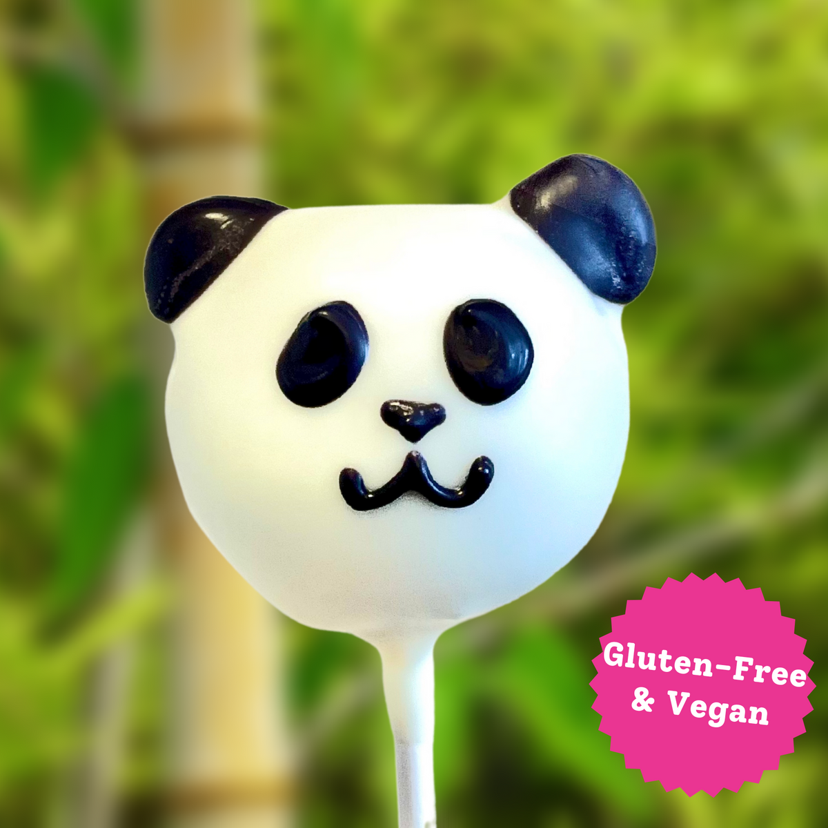 Gluten-Free & Vegan Panda Jumbo Cakepops – Baked by Yael