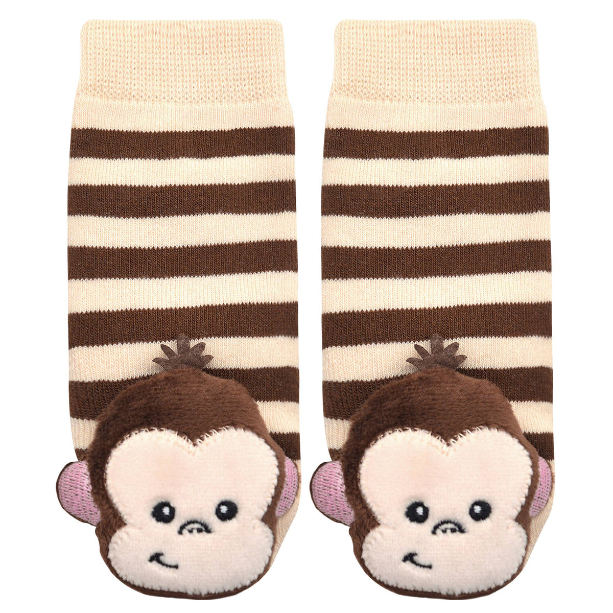 Monkey Boy Boogie Toes Rattle Socks: 1 - 2 Y – Baked by Yael