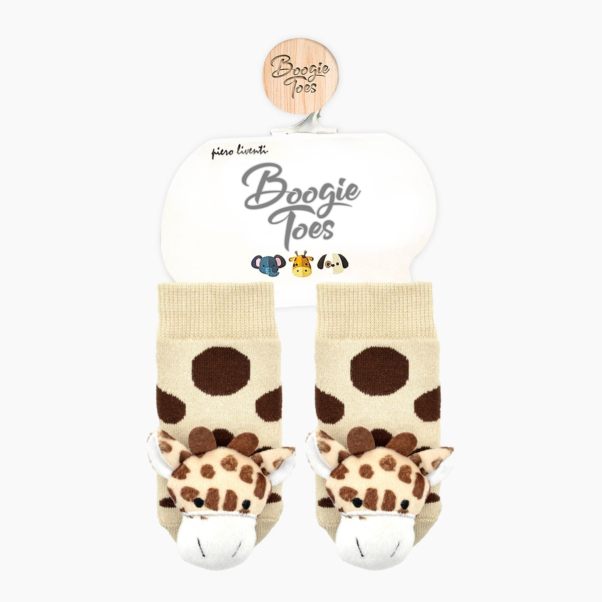 Giraffe Boogie Toes Rattle Socks: 1 - 2 Y – Baked by Yael